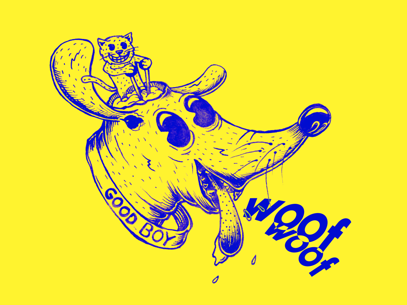 Woof - woof! by Dmitry Martovsky on Dribbble