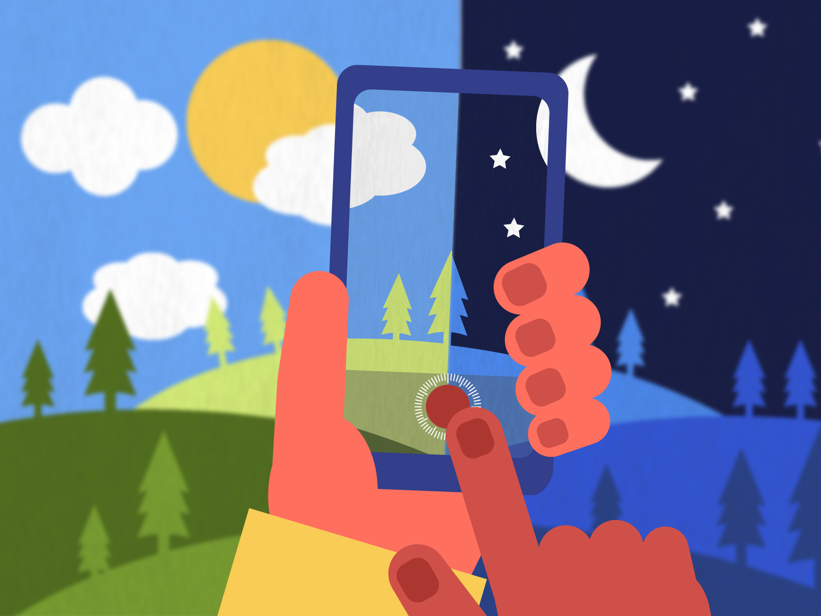 How to make a time lapse video by Danielle Vogl for Animoto on Dribbble