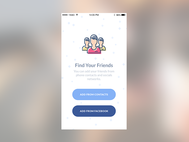 Find Friends by Rahul Agnihotri on Dribbble