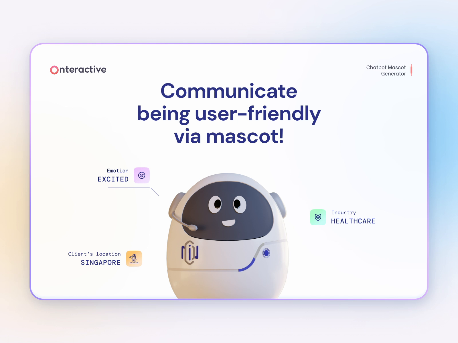 Friendly chatbot mascot design with feelings by Minh Quan Tr for ...