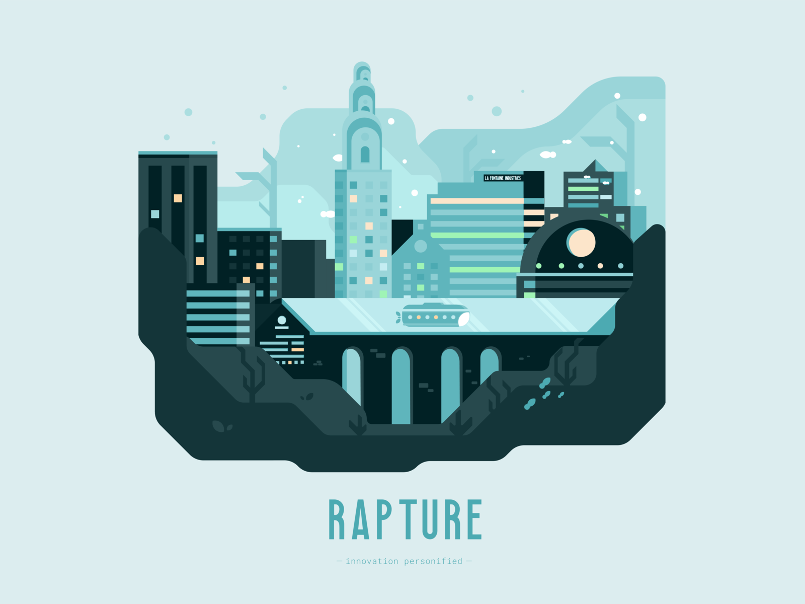 Rapture | Innovation Personified by Farrel Nobel on Dribbble