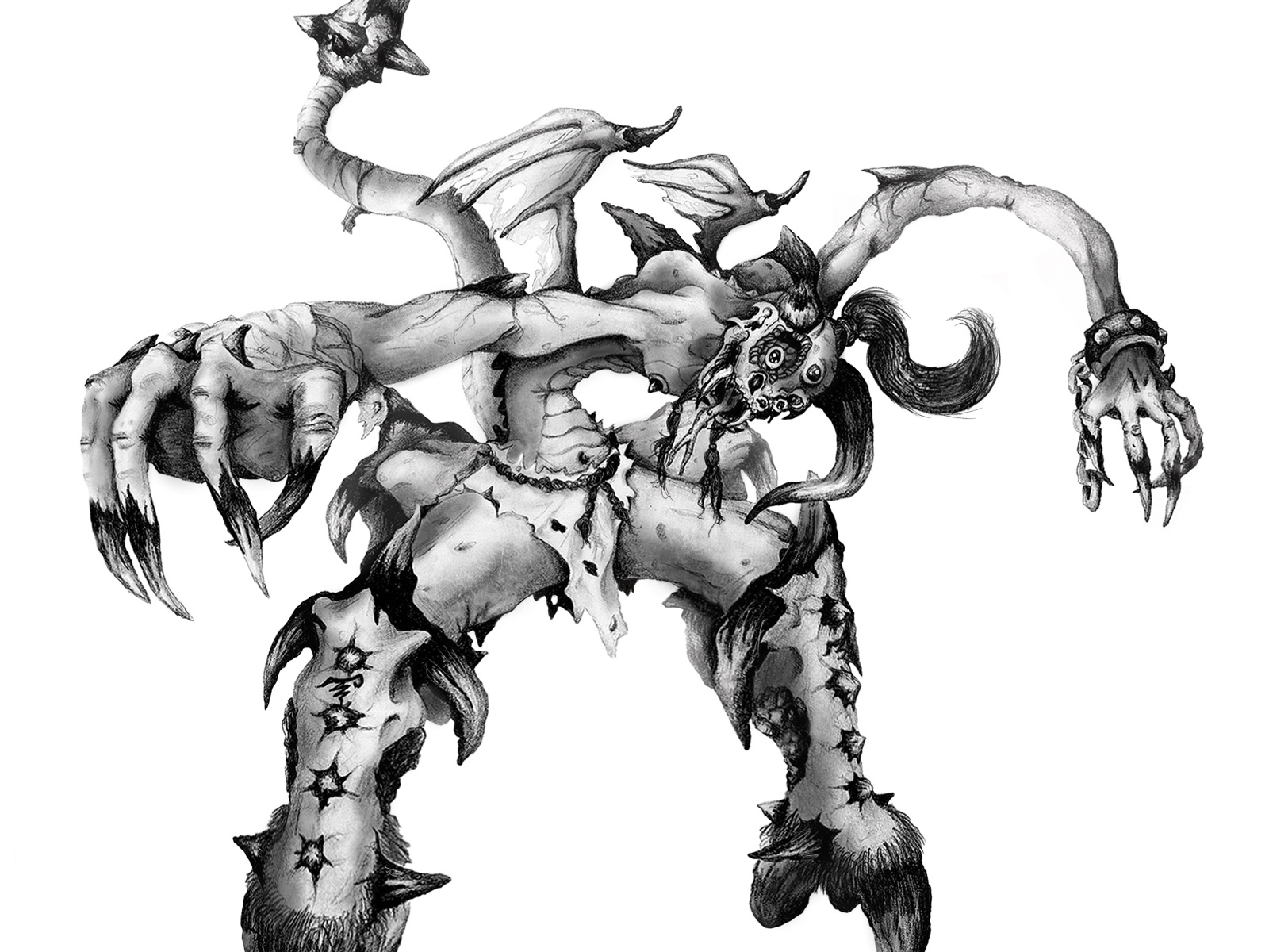 Centaur Monster Character Design by Ivan Ramirez on Dribbble