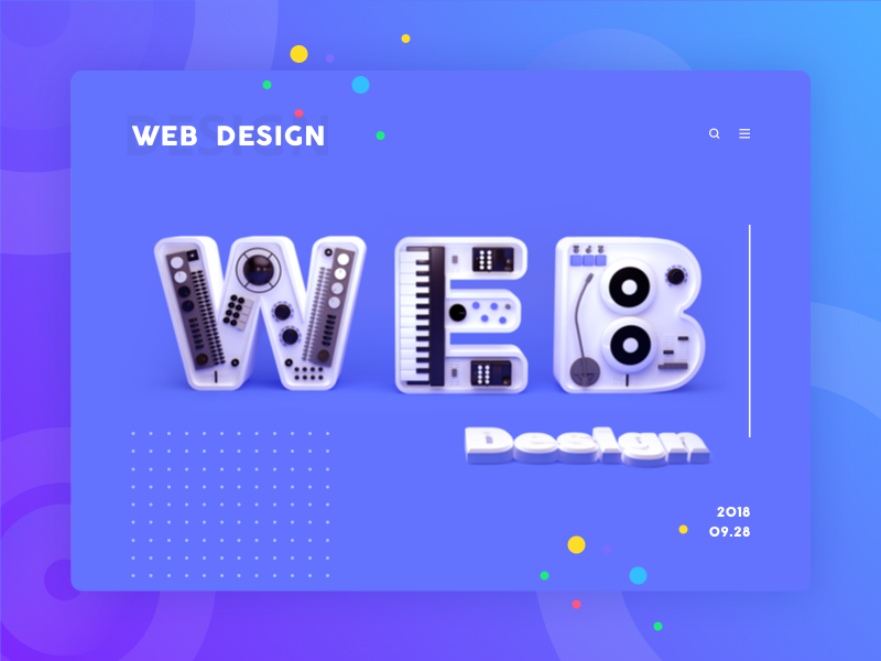 Web Design by MOON on Dribbble