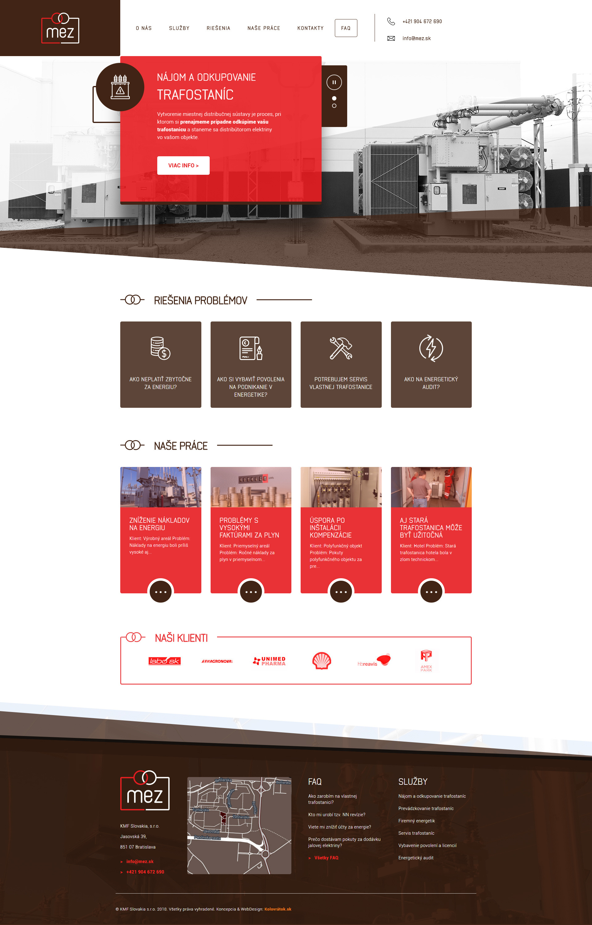 MEZ website by Kristián Balco on Dribbble