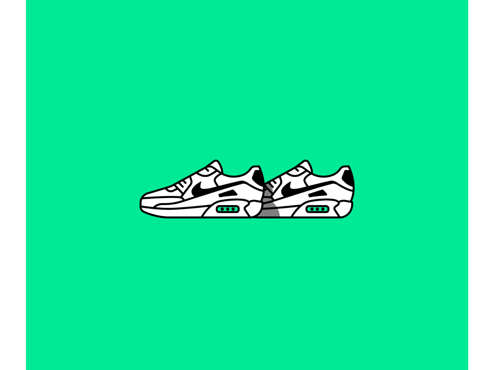 Nike air max by Jord O'Brien on Dribbble