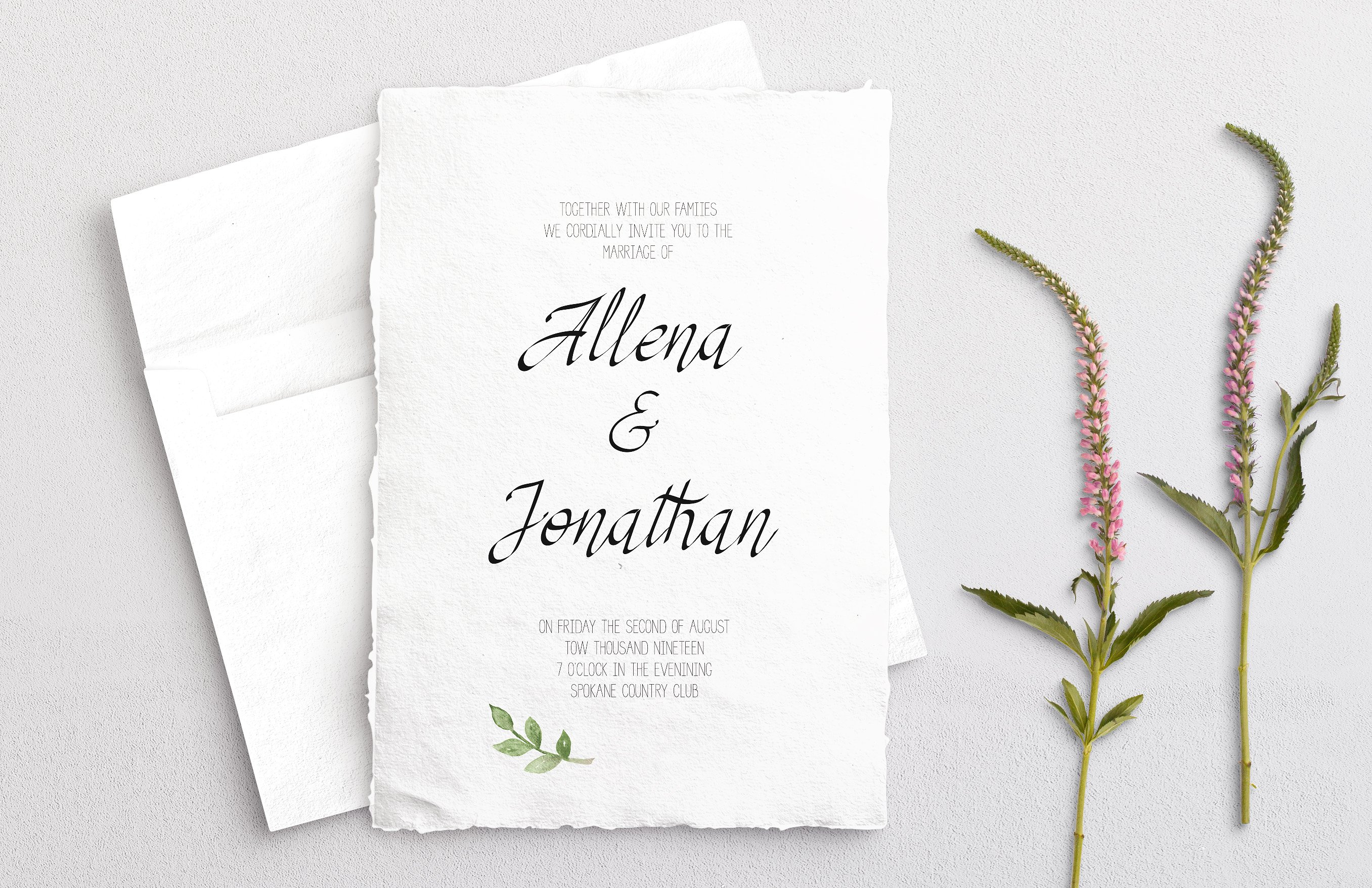 Dribbble - rsvp-main-title-page.jpg by Fonts Collection