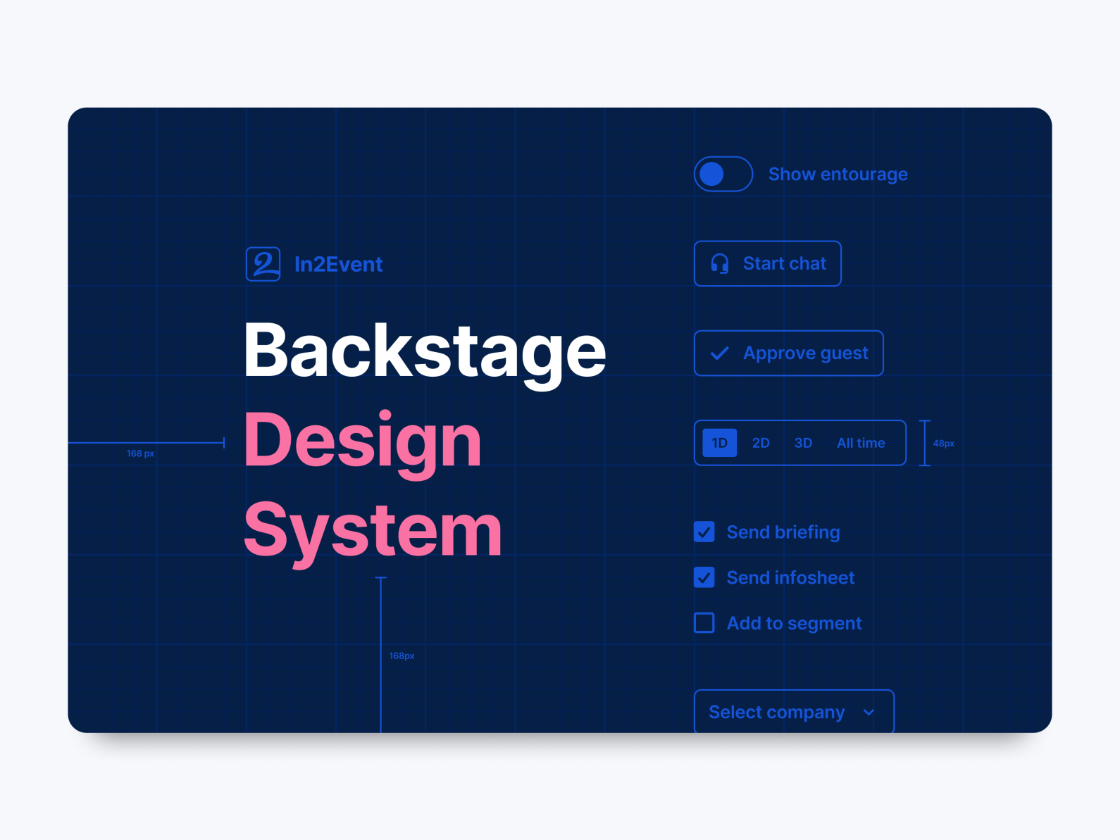 Backstage – In2Event's Design System by Dennis Kramer on Dribbble