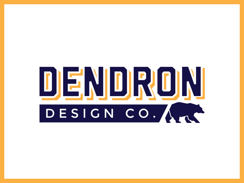 Dendron Design Co. Logo by Dale Schneider on Dribbble