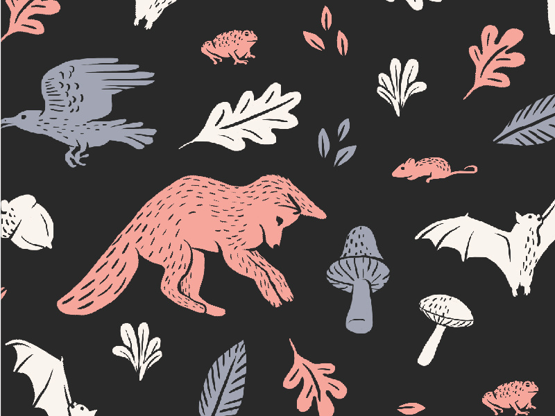 Dribbble - creatures.jpg by Tessa Portuese