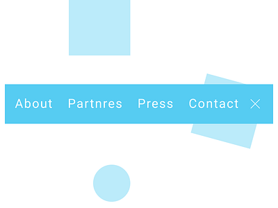 Daily UI 053 - Header Navigation by Sonya on Dribbble