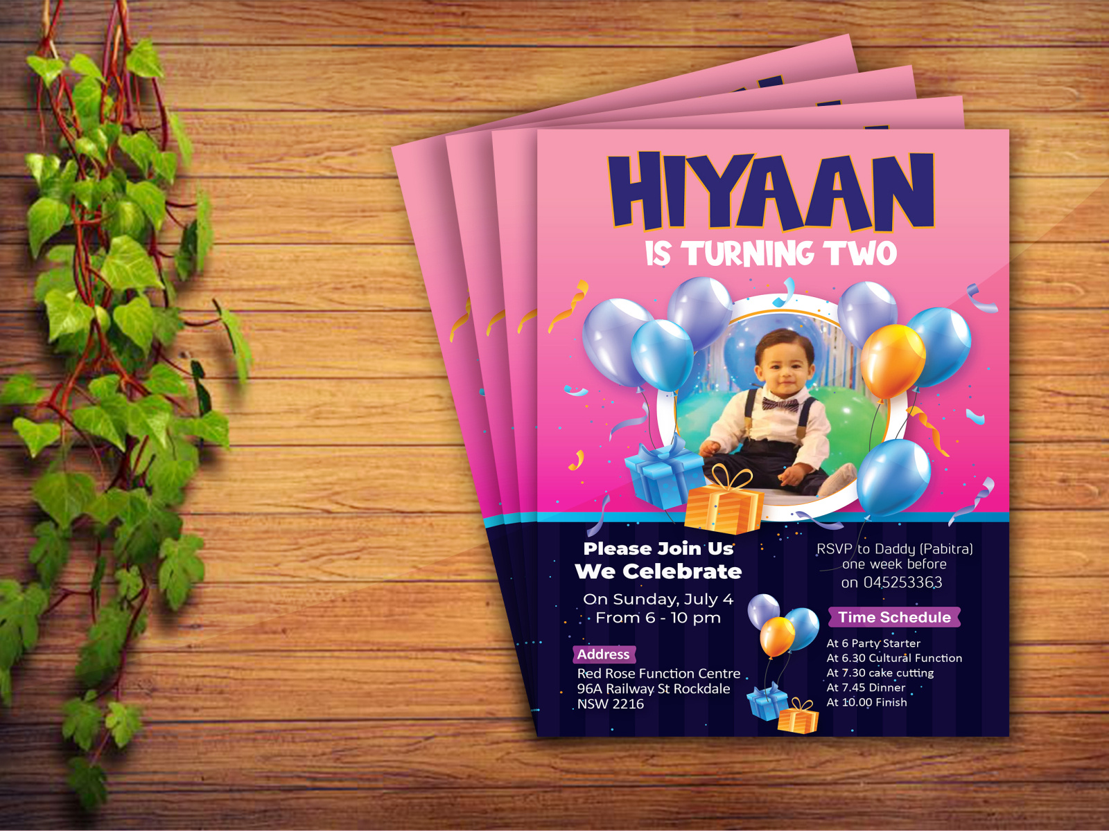 Birthday Flyer Design Template by SS Graphic Studio on Dribbble