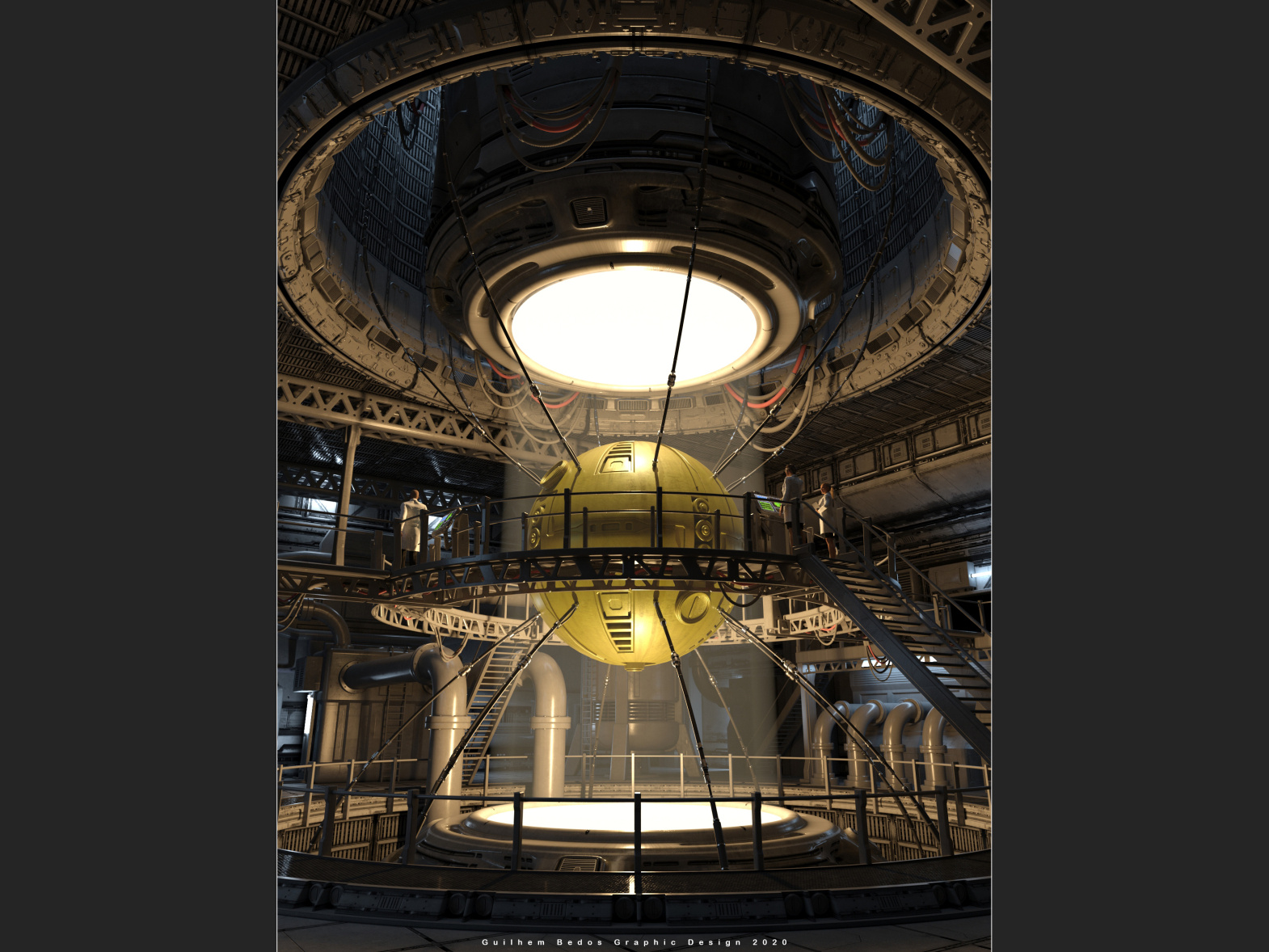 Reactor Core by Guilhem Bedos Art on Dribbble