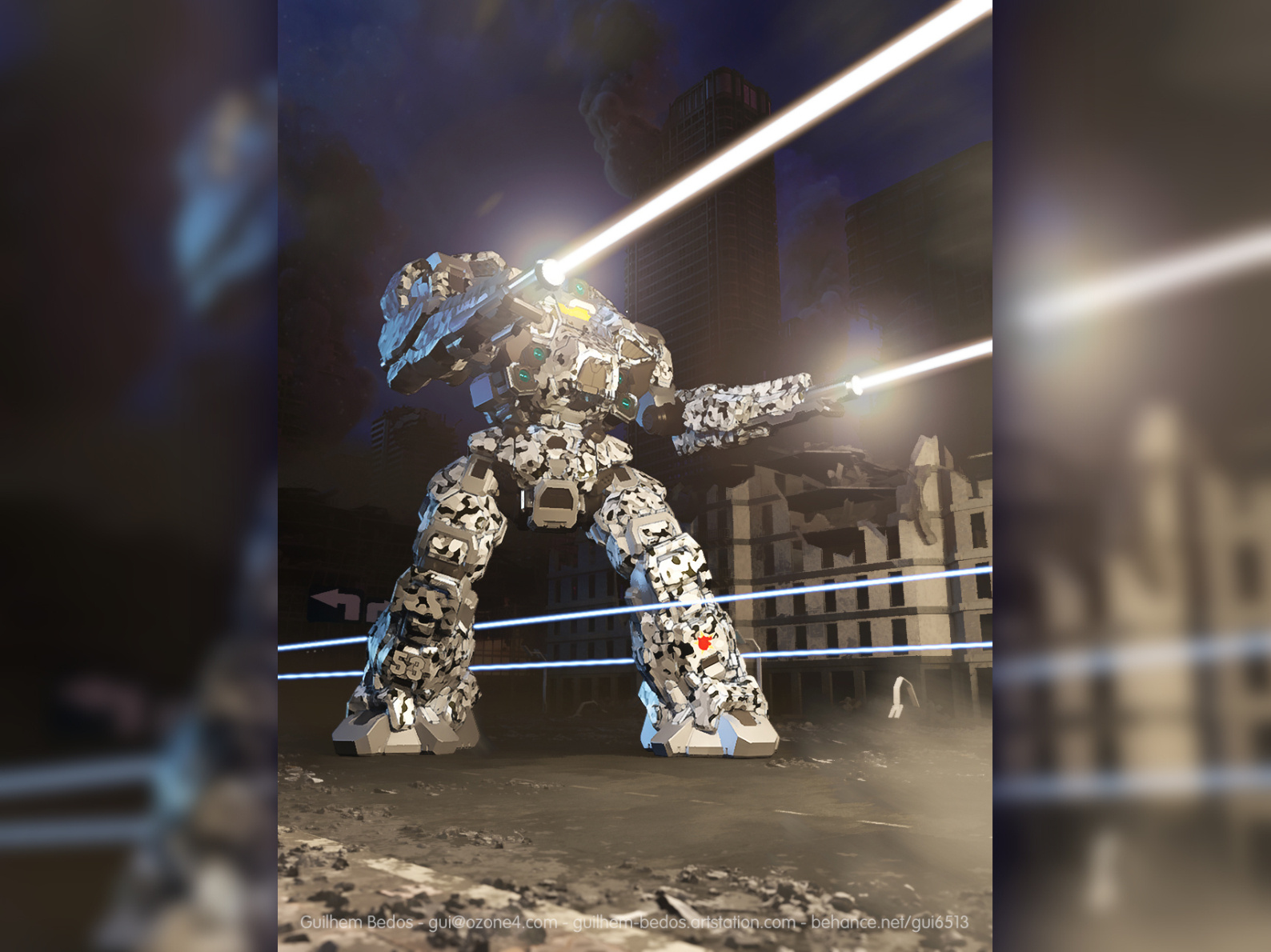 Last Stand by Guilhem Bedos Art on Dribbble