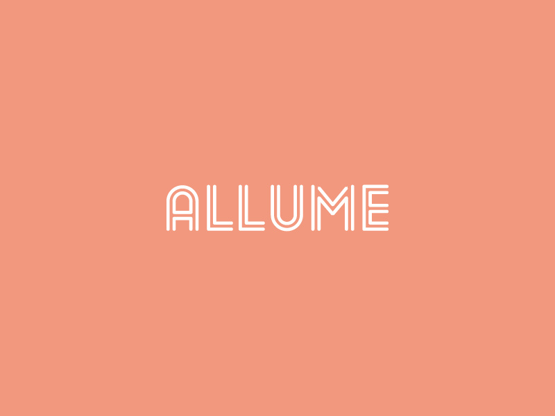 Allume Wordmark by Frank Guia on Dribbble