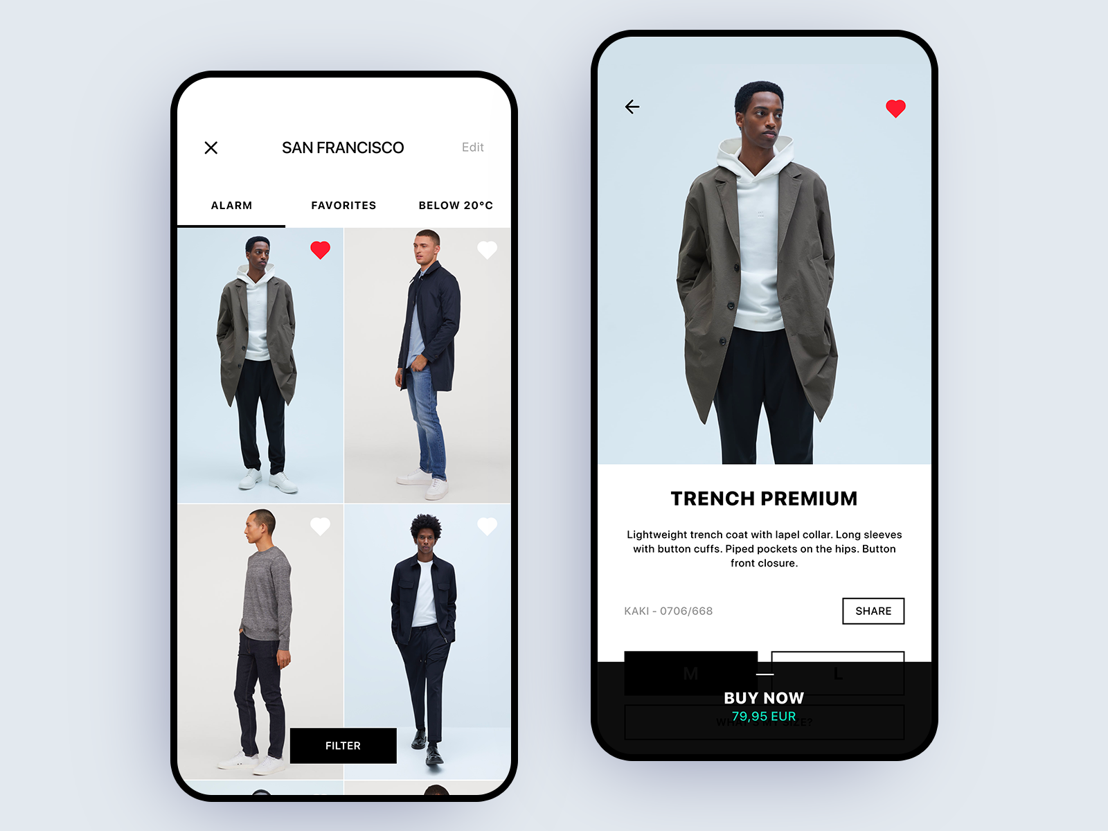 Weather-Based E-Commerce - App Design Concept by Charles Postiaux on ...