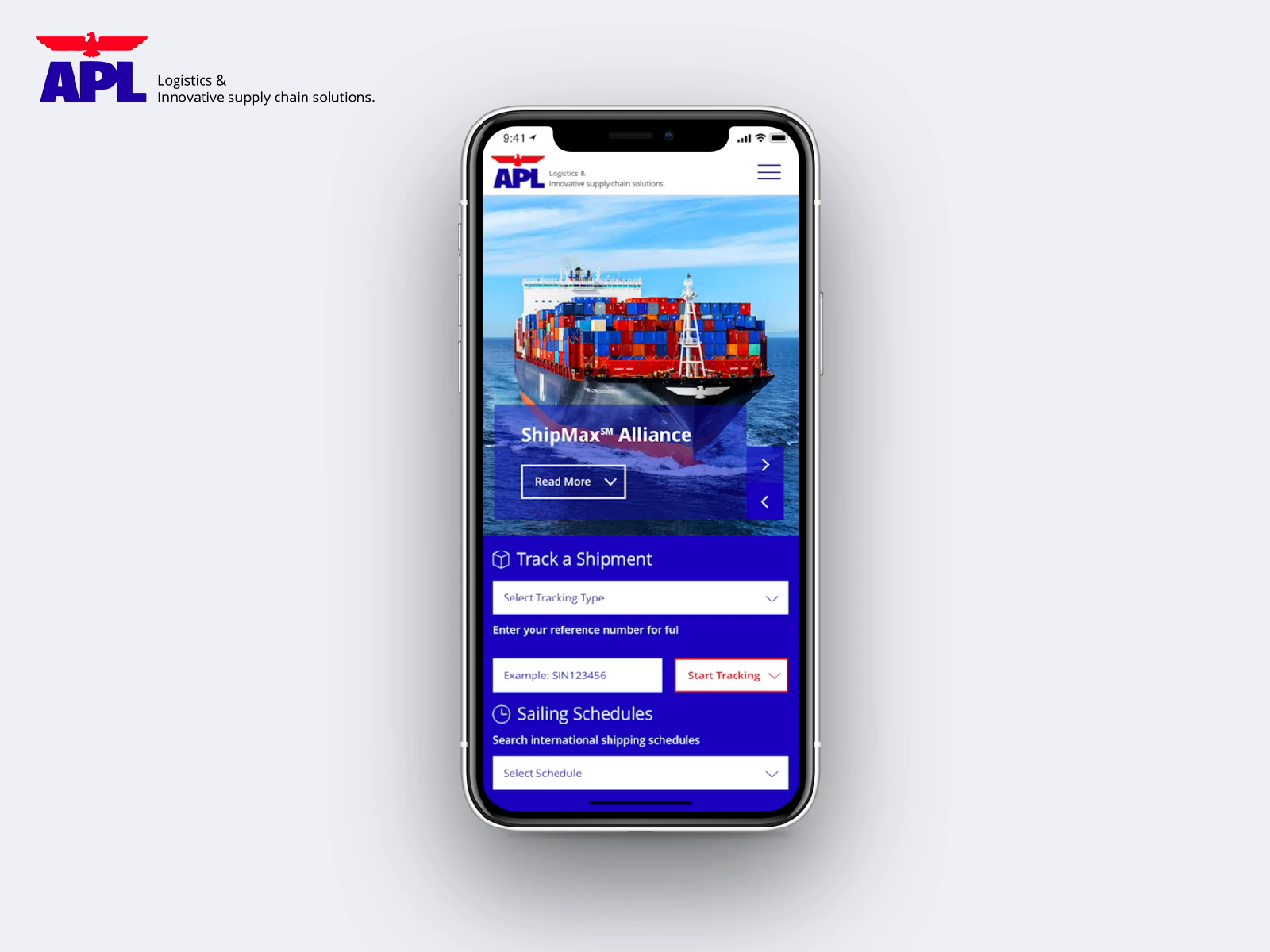 APL Logistics Mobile Redesign by Michal (Mick) Masalski for Polcode on ...