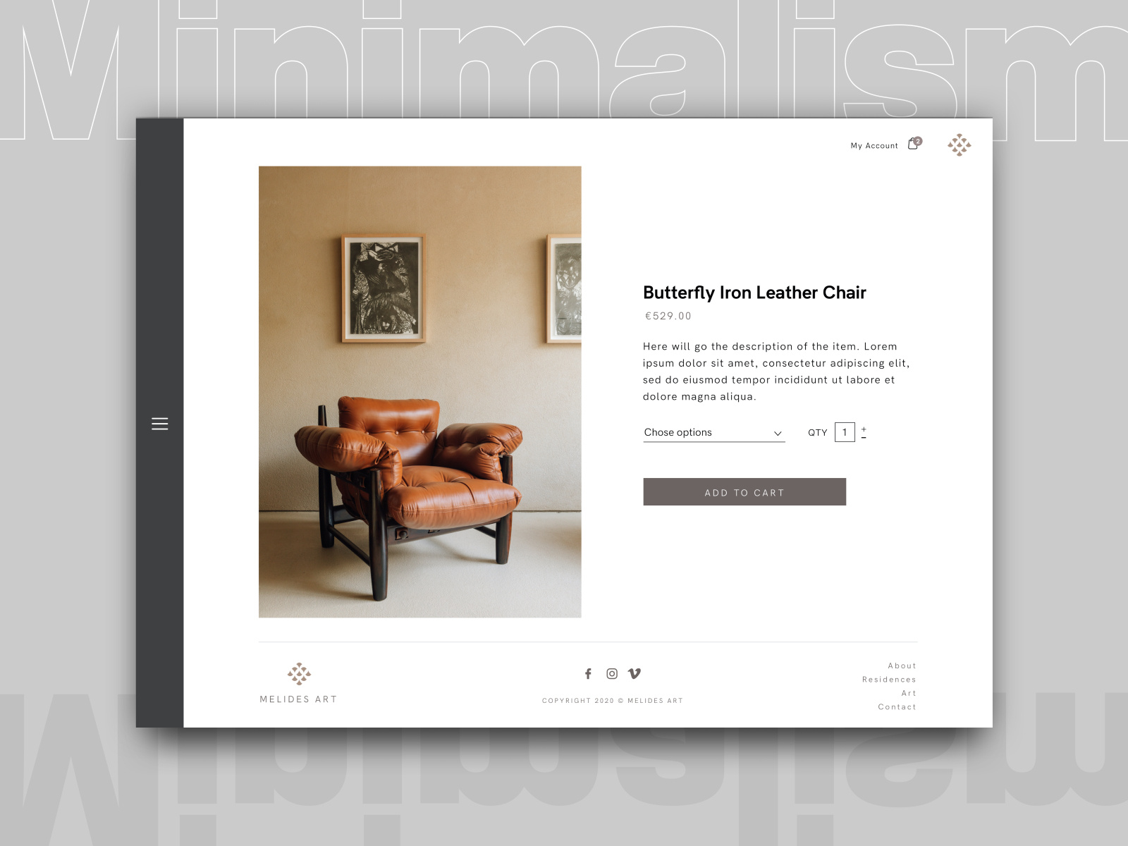 Minimalistic Approach #2 by Jeffrey Dalrymple on Dribbble