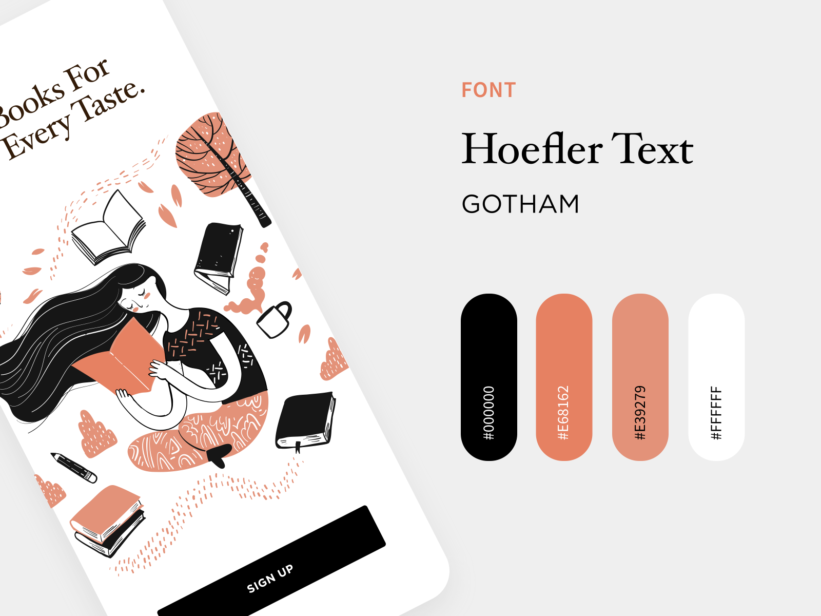 Colors : : Books App by Shivangi Mahajan on Dribbble