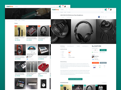 Marketplace by Hendra Gunawan on Dribbble