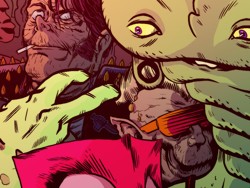 Space Punks by Nicholas Roberts on Dribbble