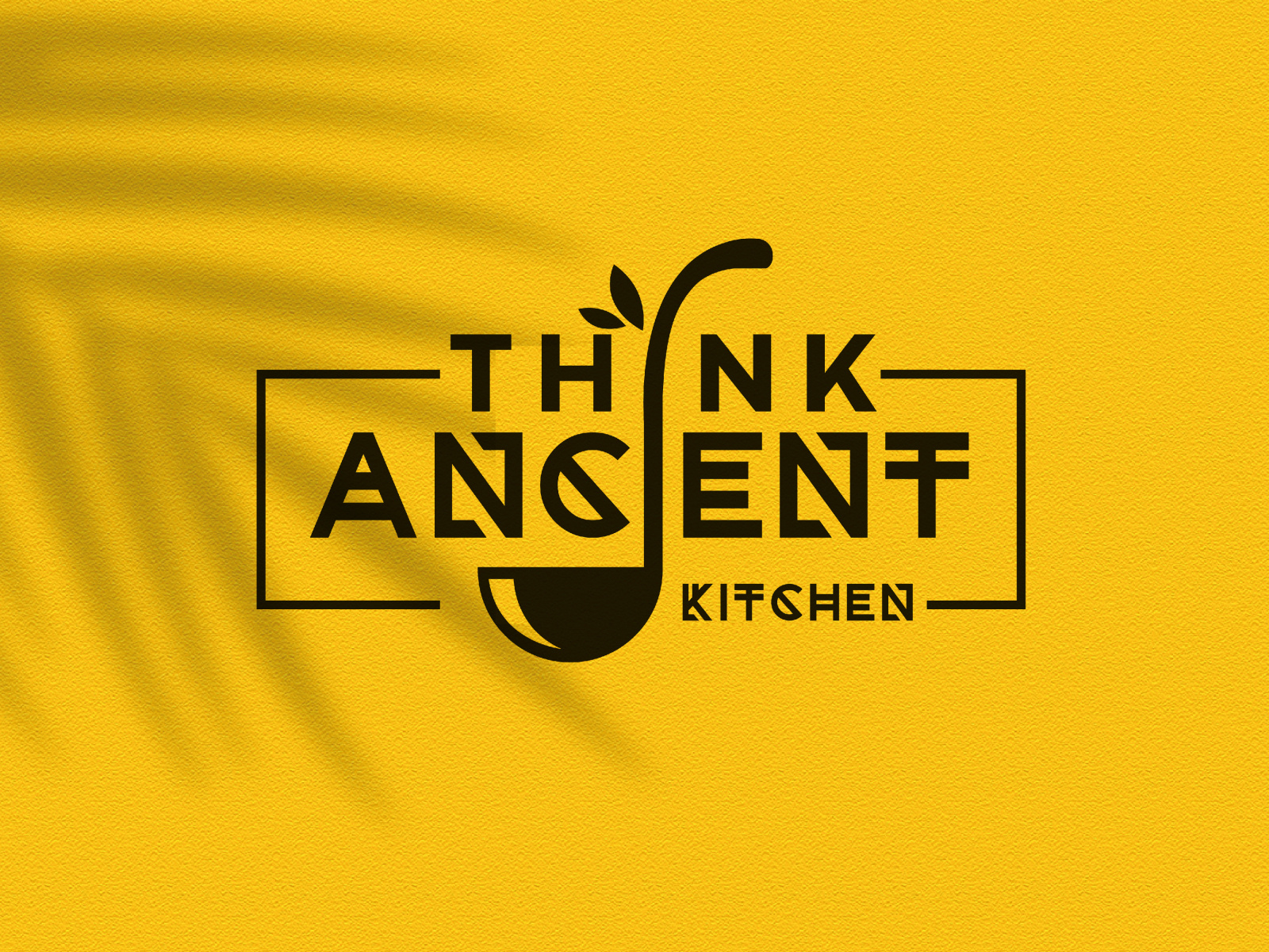 Think Ancient Kitchen Logo design by Naveen Patel on Dribbble