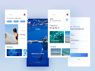 X-Game app 2 by Yingchun Hu for UIGREAT Studio on Dribbble