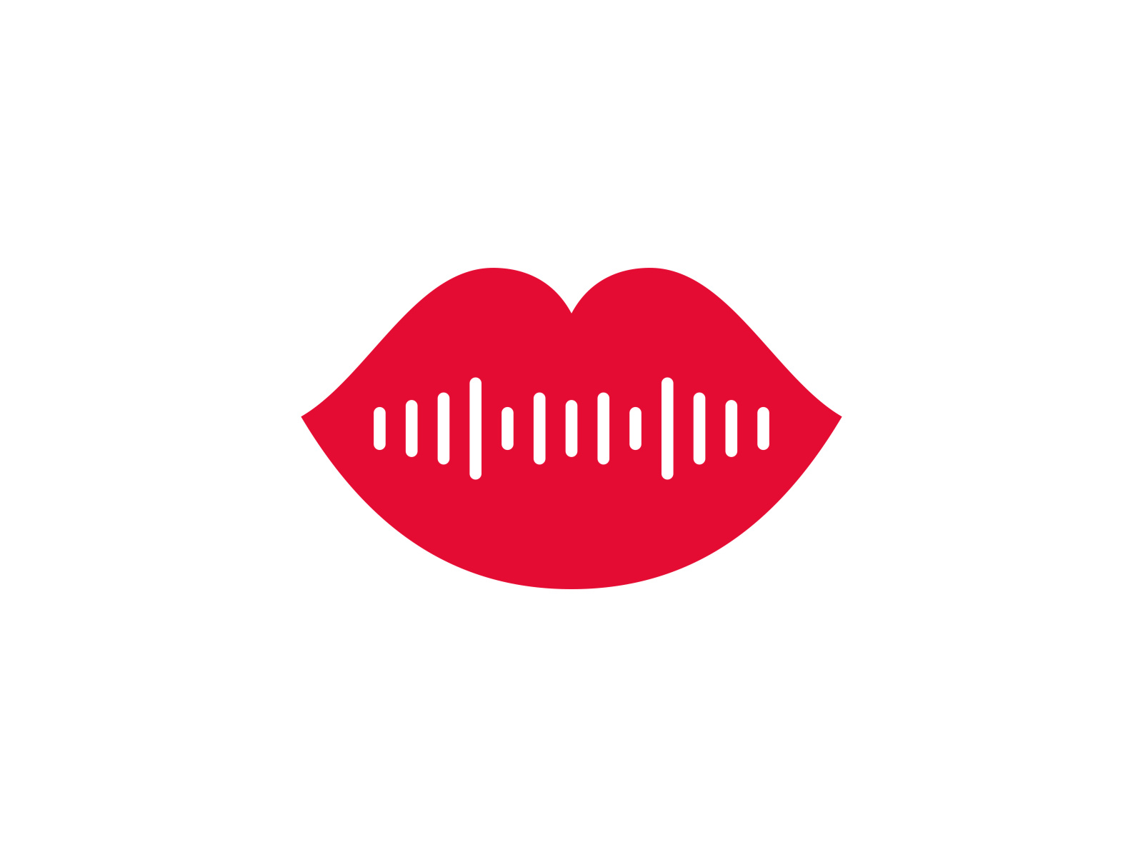 The Lip Voice Logo by R A H A J O E on Dribbble