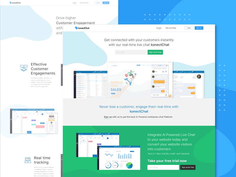 LiveChat by Vineeth Kumar on Dribbble