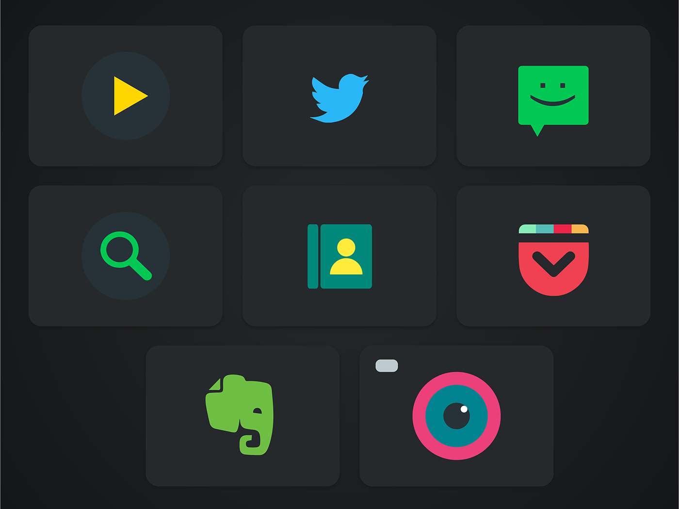 Lightless Icons by Jai Dev on Dribbble