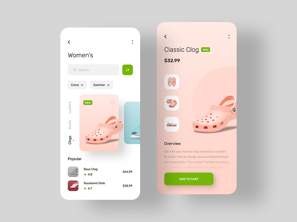 Shop App By Dmitry Tomashevsky On Dribbble