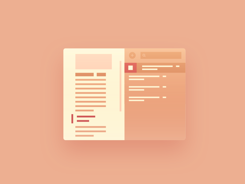 Orange Color Mockup by Josh Anderson on Dribbble