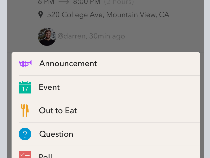 Company Message Board by Court Kizer on Dribbble