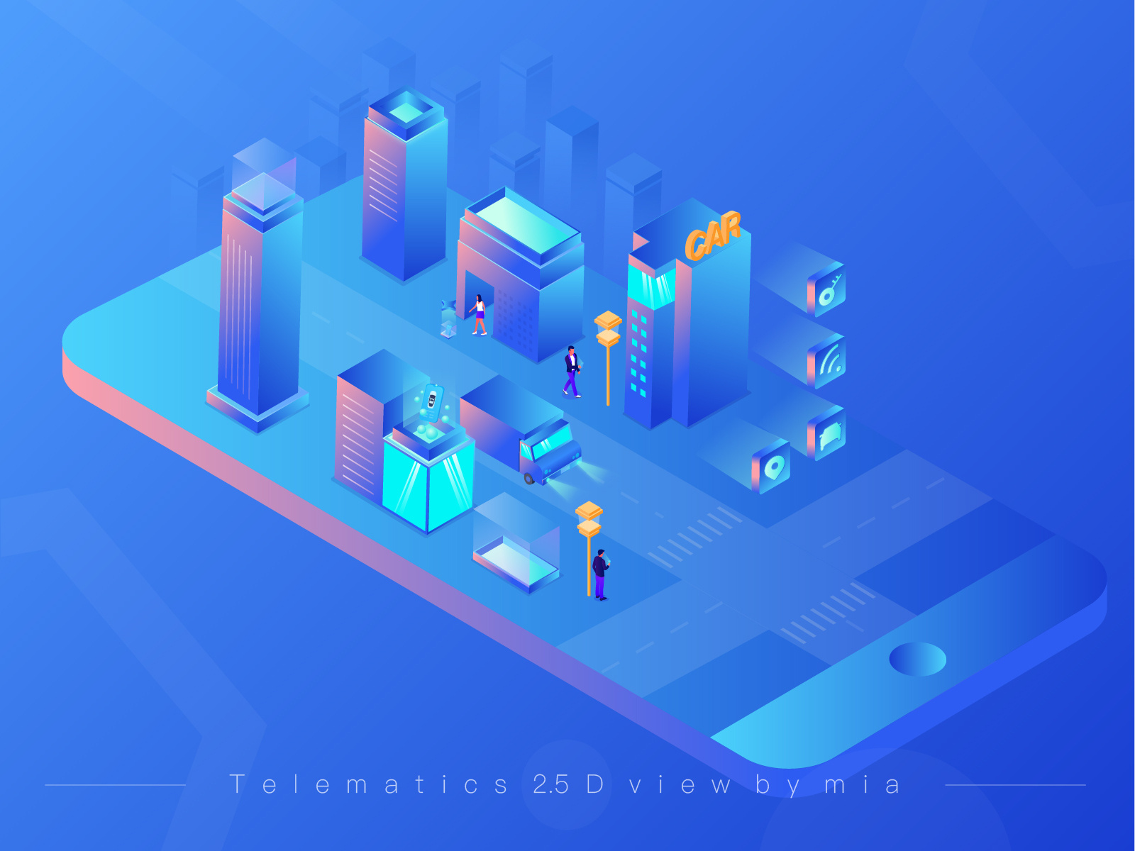 Temelmatics 2.5d View 03 by Mia.Yuan on Dribbble