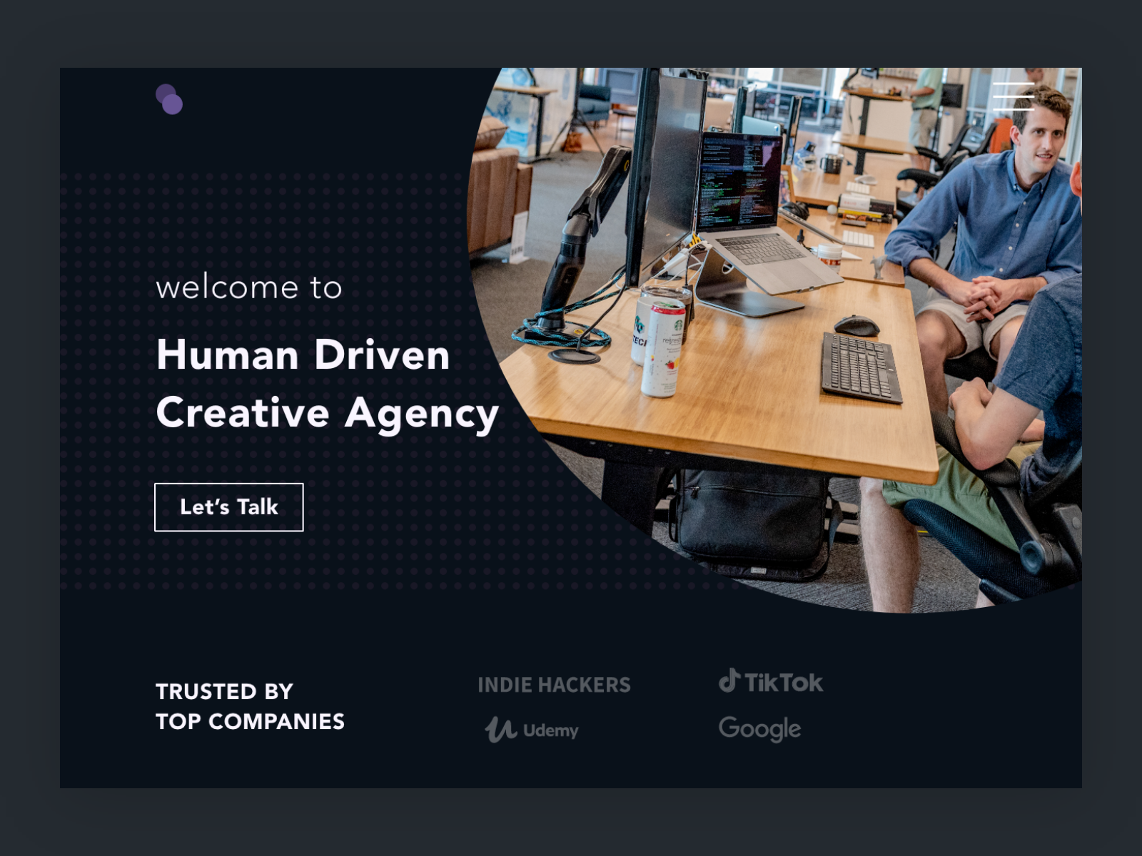 Digital Agency by Ulrich on Dribbble