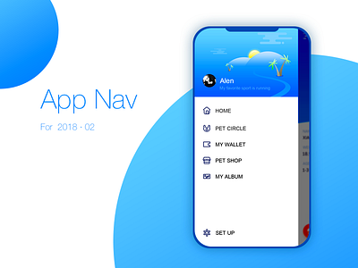 Nav by Alen on Dribbble