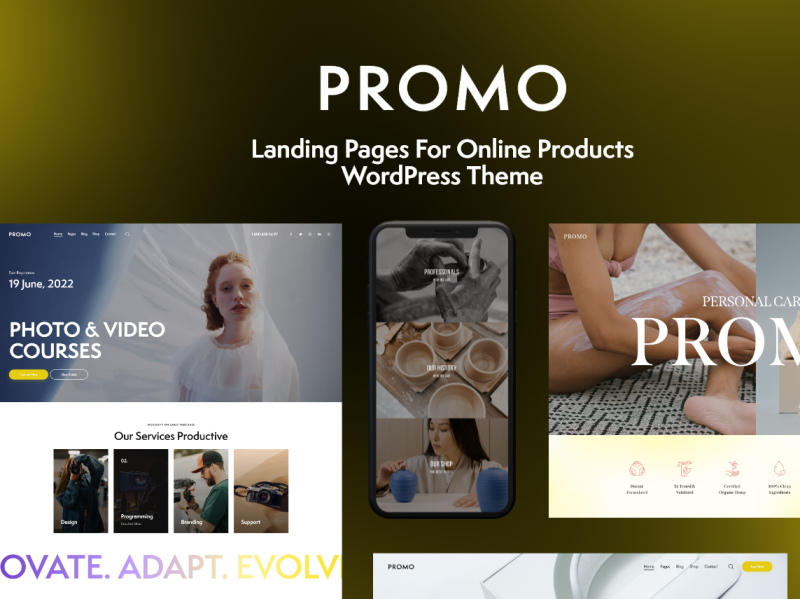 Promo - Landing Pages for Online Products WordPress Theme by Axiom ...