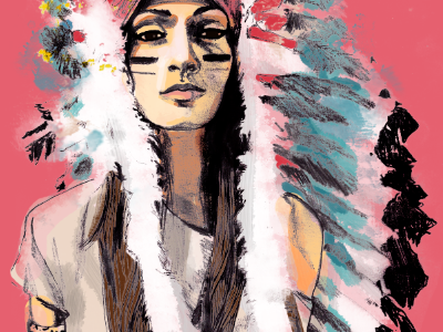 squaw by Agnès on Dribbble