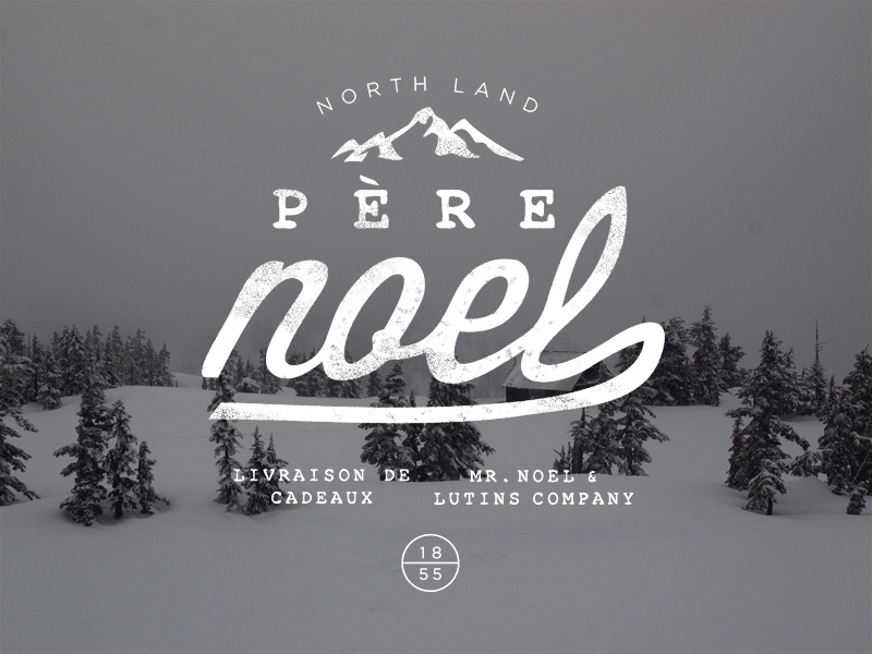 Pere Noel by Sam Healy on Dribbble