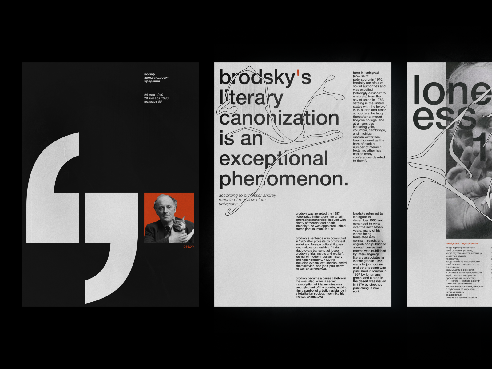 typography brodsky ui by Kate Jasper on Dribbble