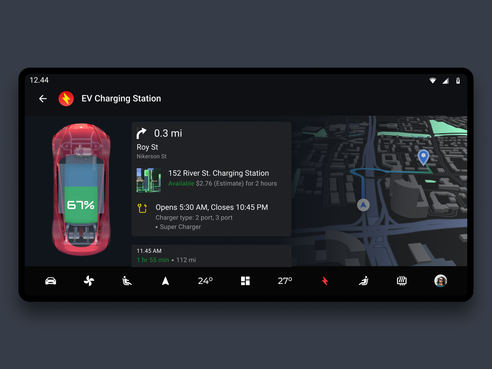 EV Charging Station Navigation by Asif Kabir on Dribbble