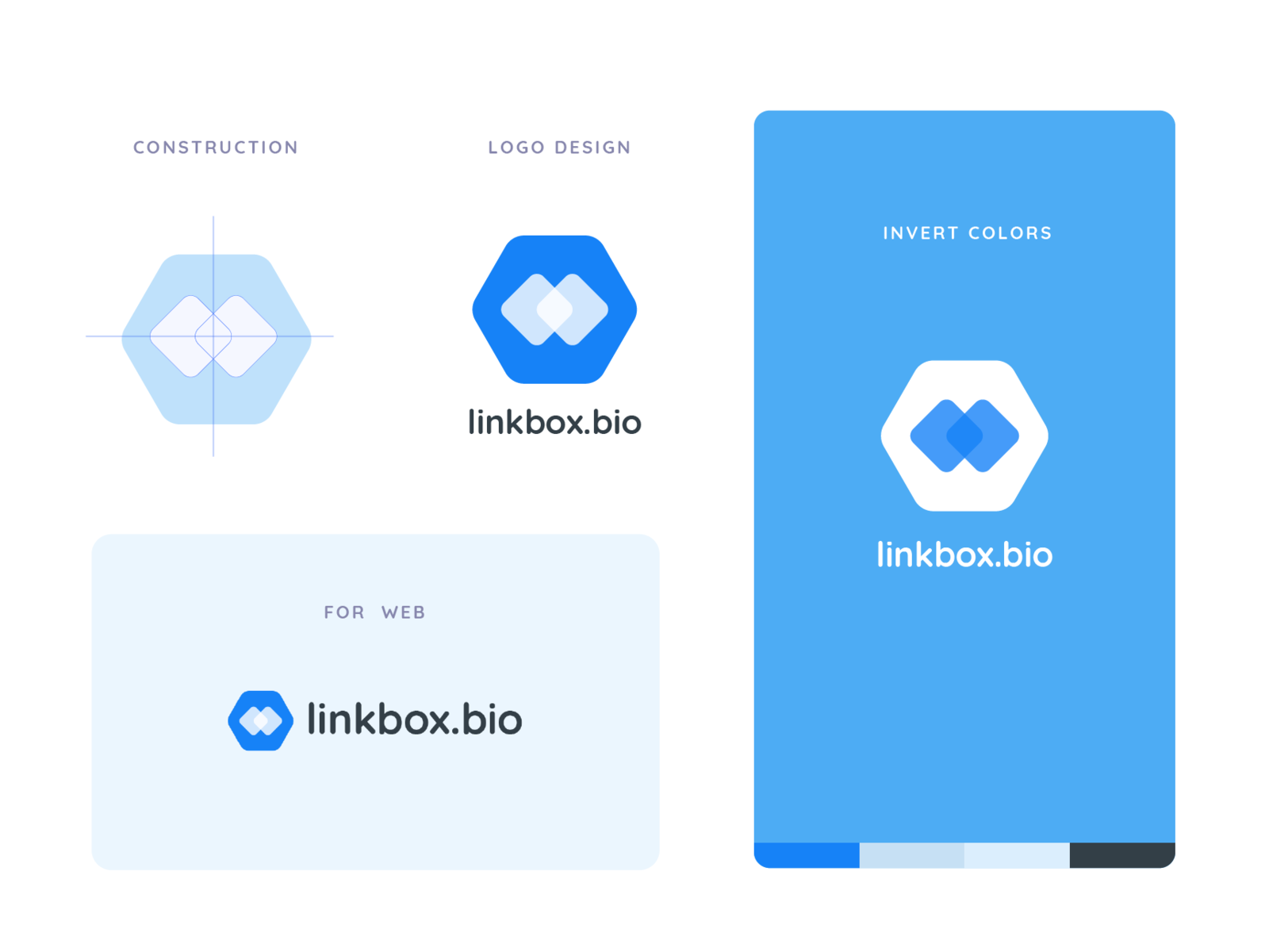 linkbox.bio Logo Design by uxkasim on Dribbble