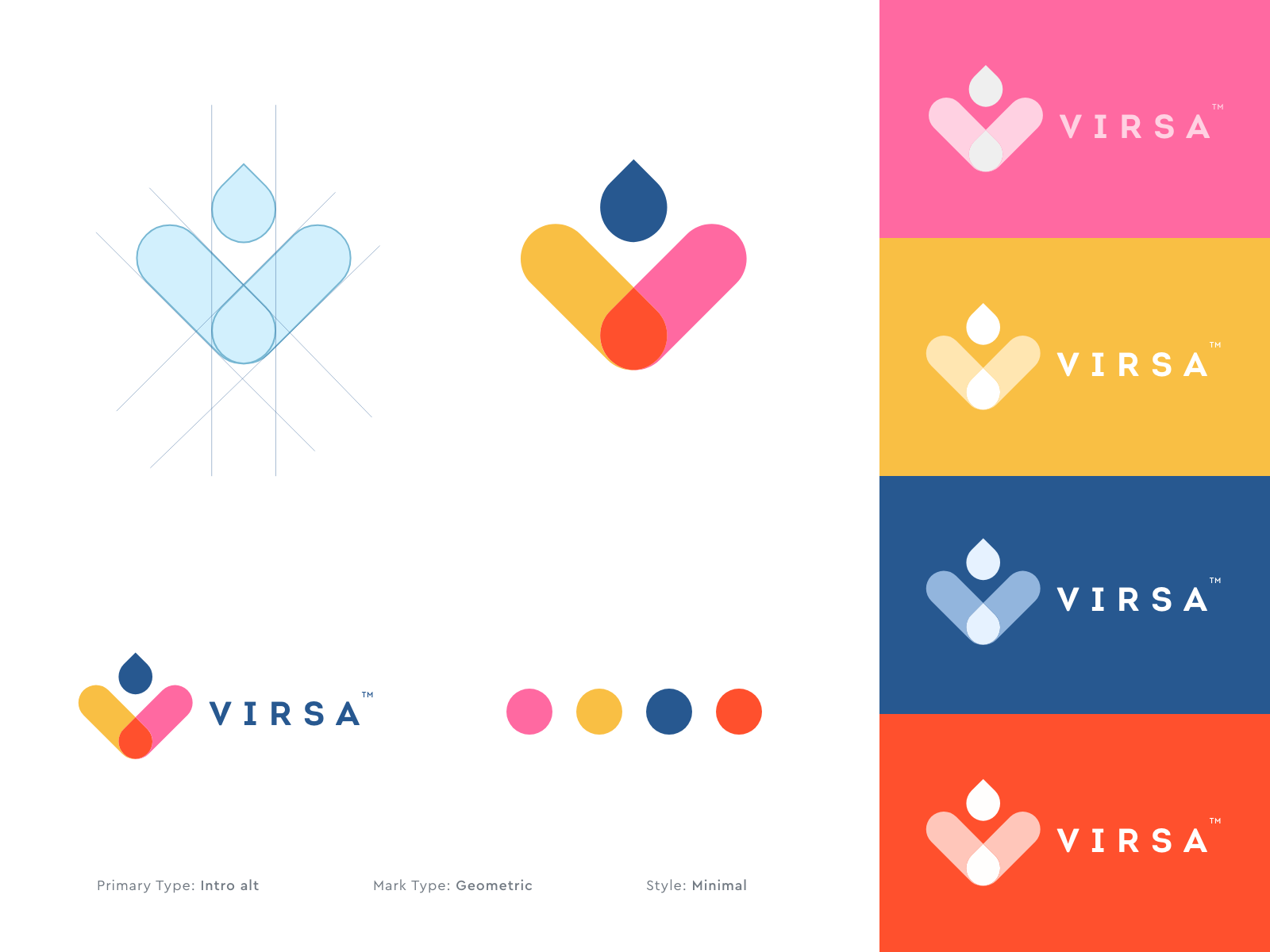 Virsa - Brand Mark Design by uxkasim on Dribbble