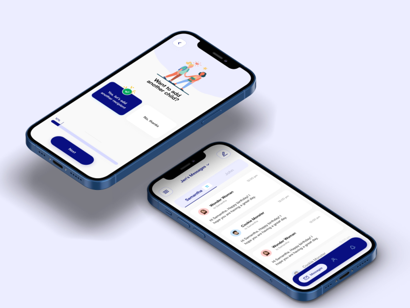 Chat App Design by Abhishek Mishra on Dribbble