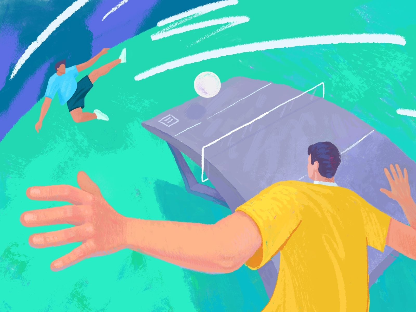 Teqball by Veronika Veshkina on Dribbble