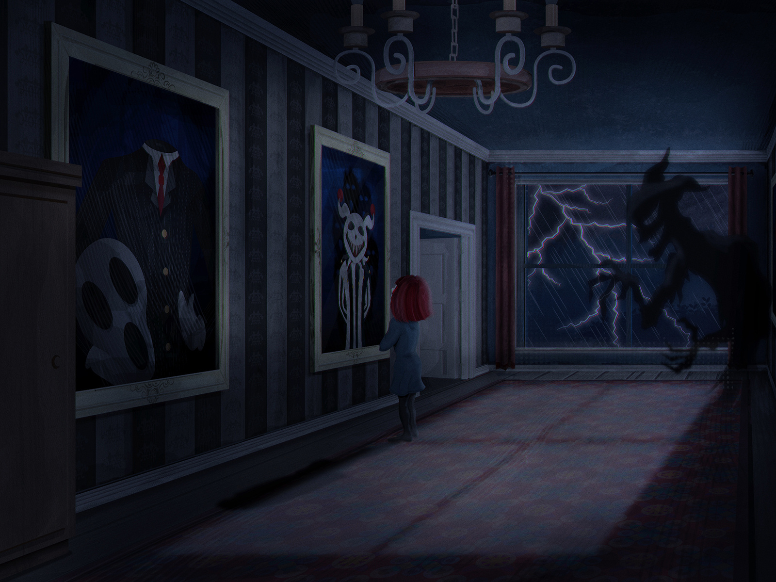 Valora & the Haunted Portrait by Tony Lockhart on Dribbble