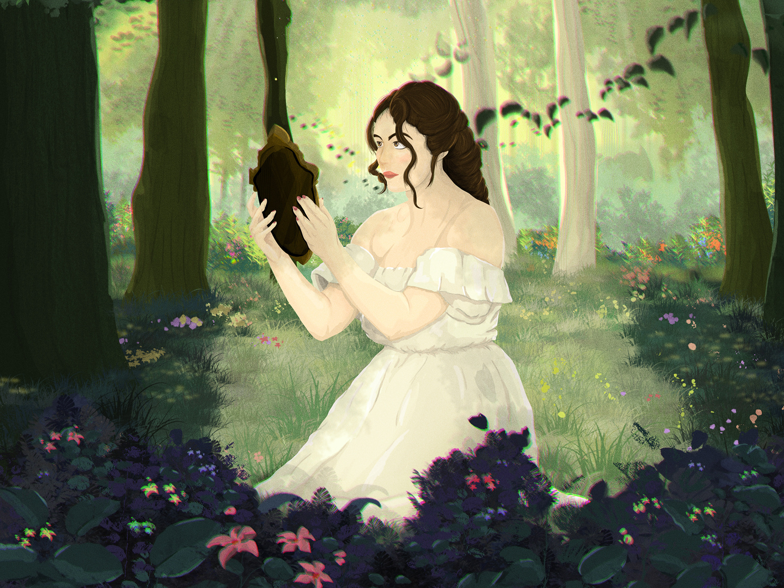 Mia Mormino - 'Rapunzel' Illustration by Tony Lockhart on Dribbble