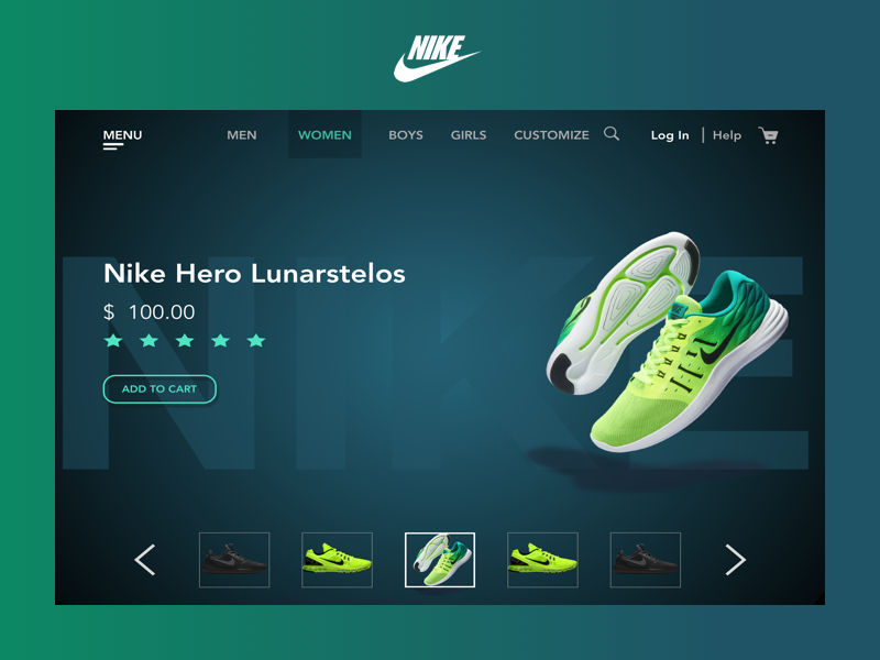 Nike by Monika Mehta on Dribbble
