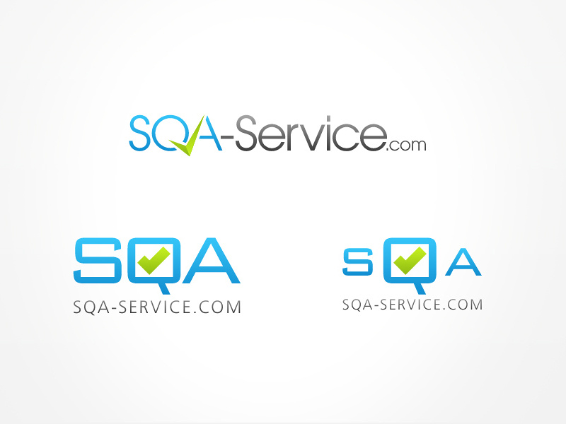 SQA Service logotypes by E-legance.net on Dribbble