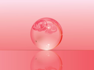 Transparent 3d ball by Ritzy on Dribbble