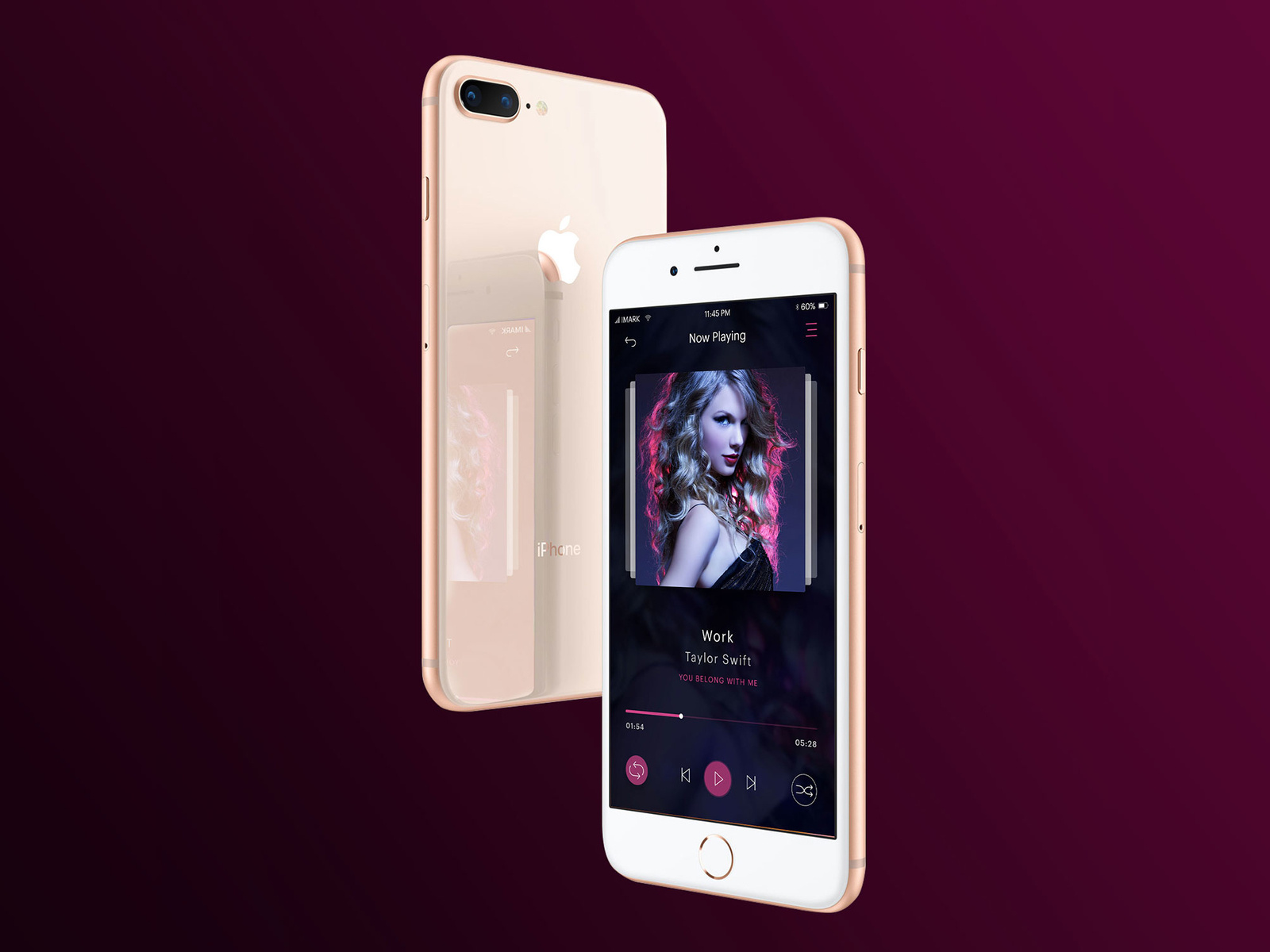 Music Screen by Ritzy on Dribbble